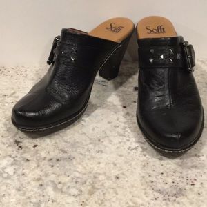 Sofft Shoes | Red Leather Clog | Poshmark